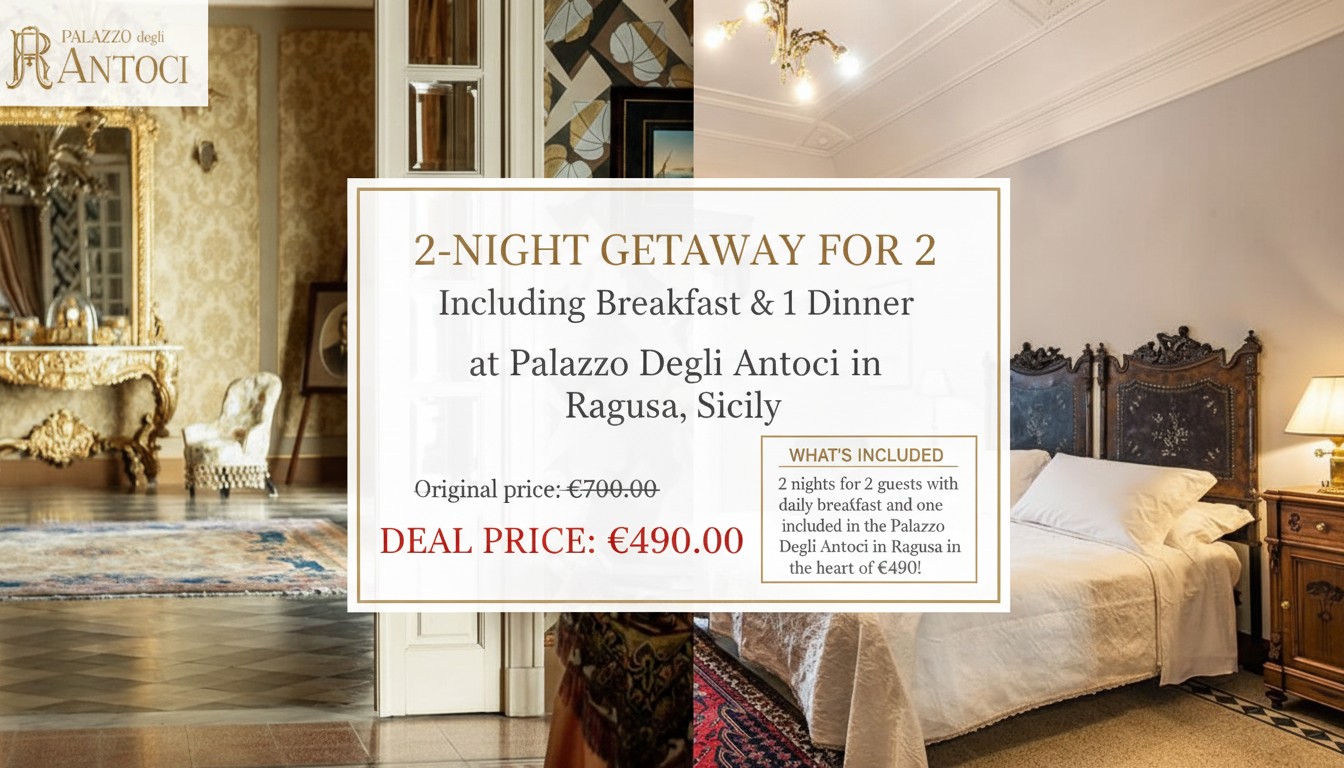 Pampered in the Baroque — Stay at Palazzo Degli Antoci in Ragusa with ...